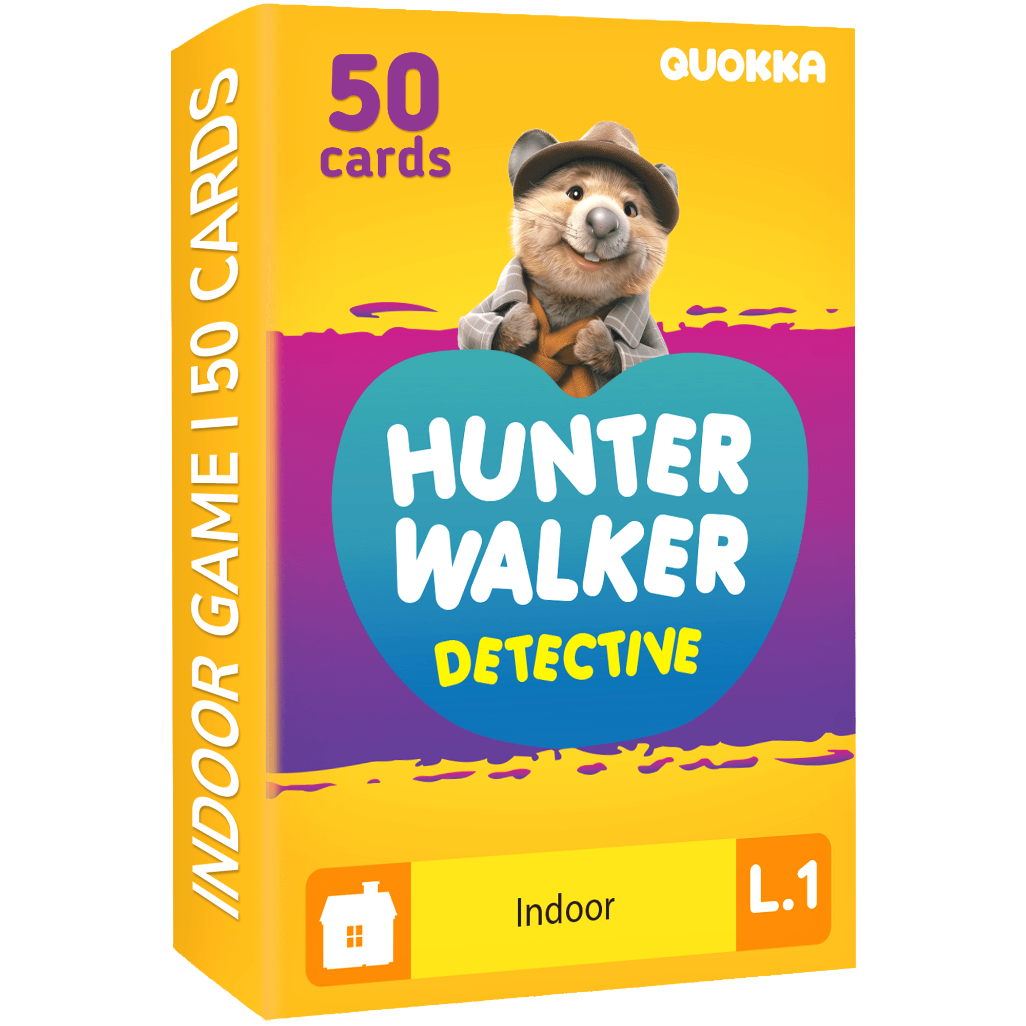 QUOKKA Indoor Scavenger Hunt Cards | Fun Search & Find Activities