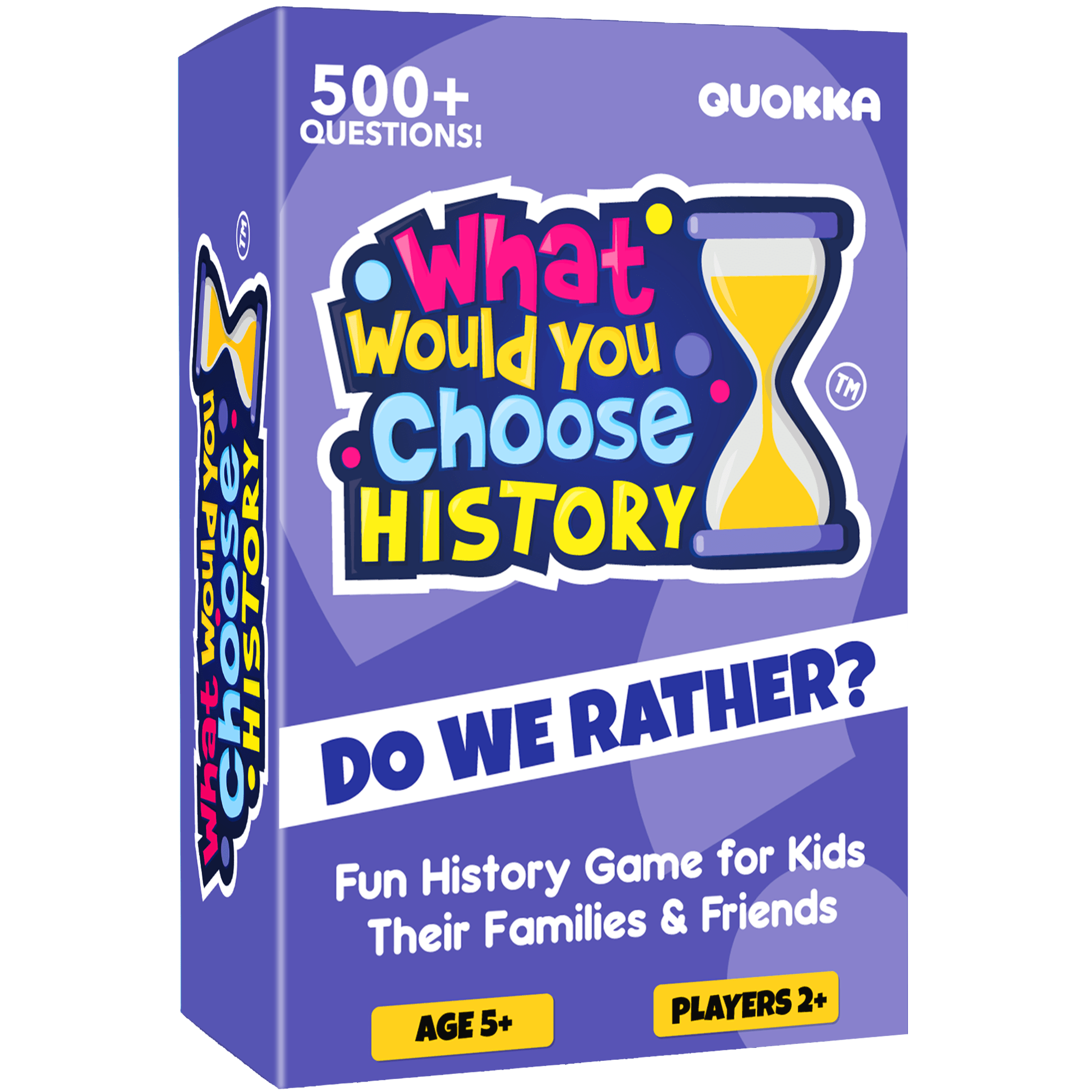 QUOKKA Trivia Game What Would You Choose History | Fun Game for Family