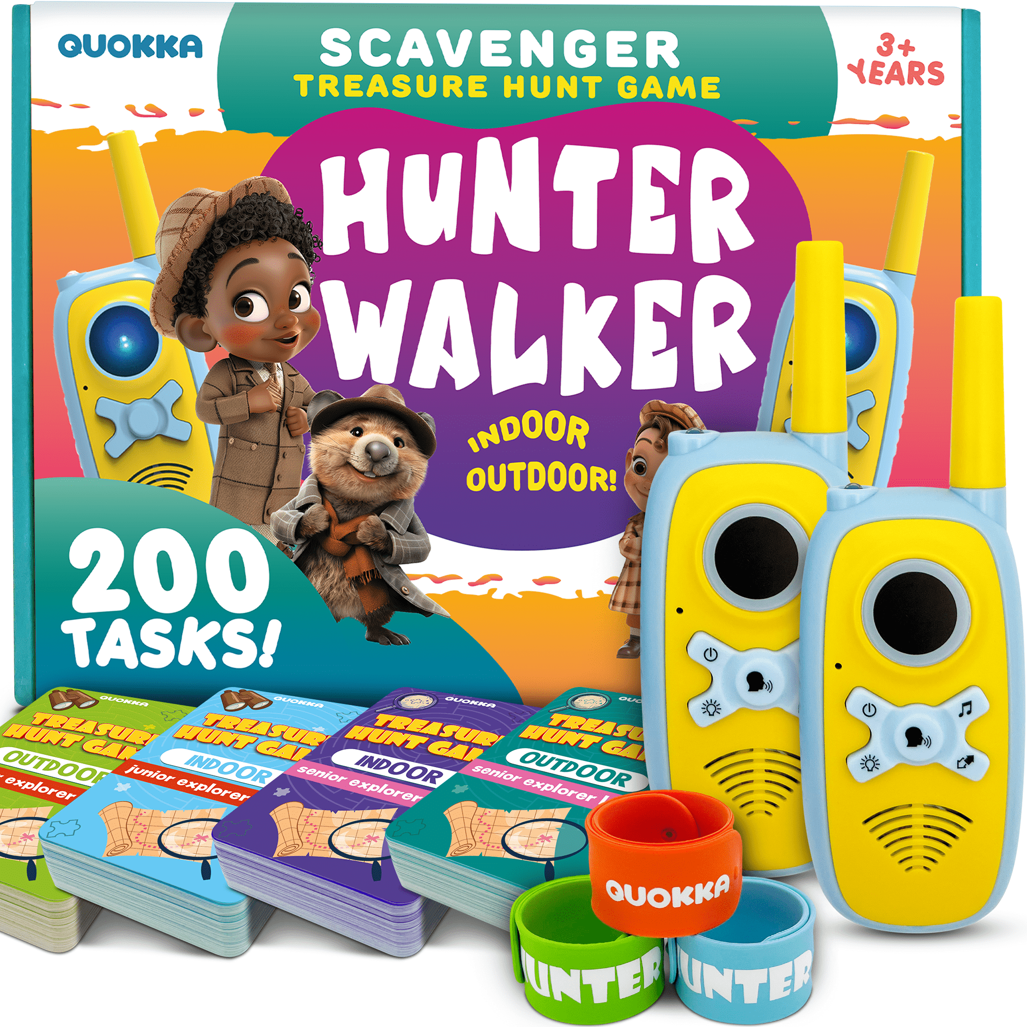 Hunter Walker | Scavenger Hunt for Kids Ages 4-8 | Treasure Hunting