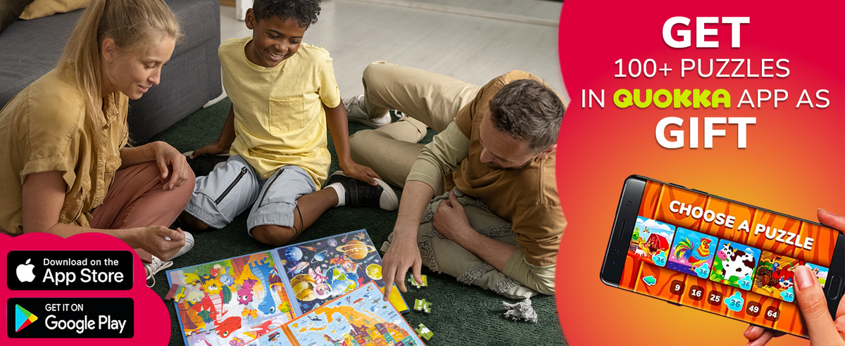 QUOKKA: Educational Puzzles and Games for Kids