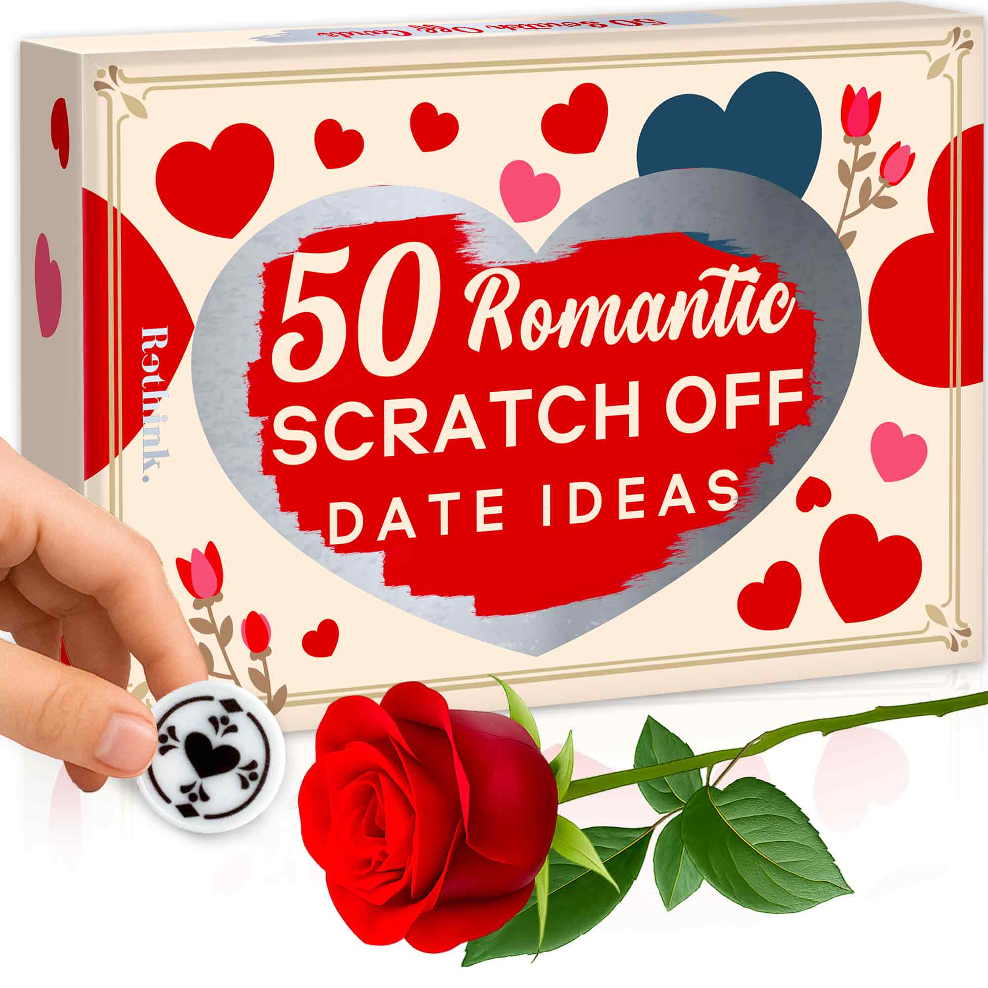 QUOKKA Scratch Cards for Couples | 50 Romantic Dates