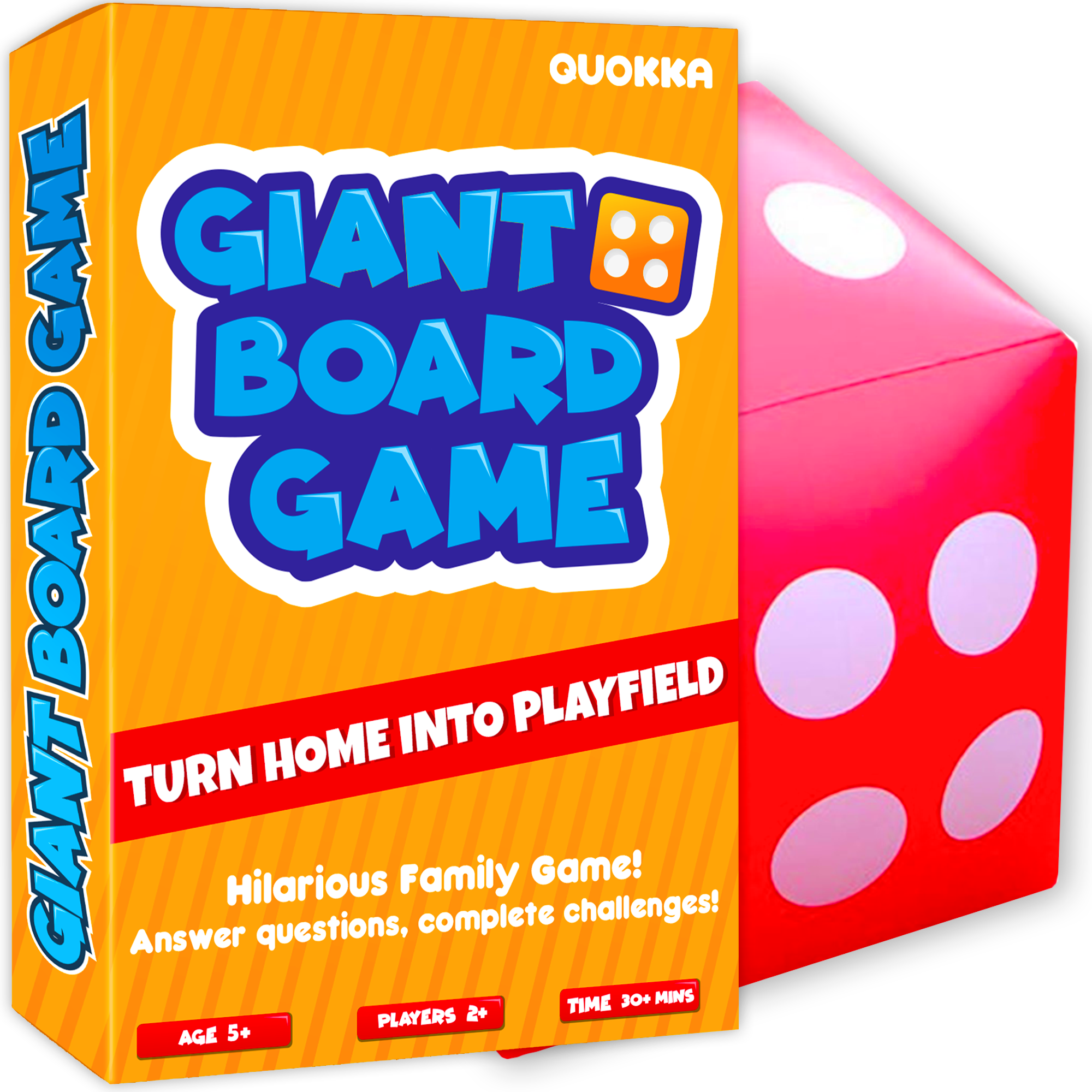 Giant Board Game | Fun Family Game with Jumbo Dice