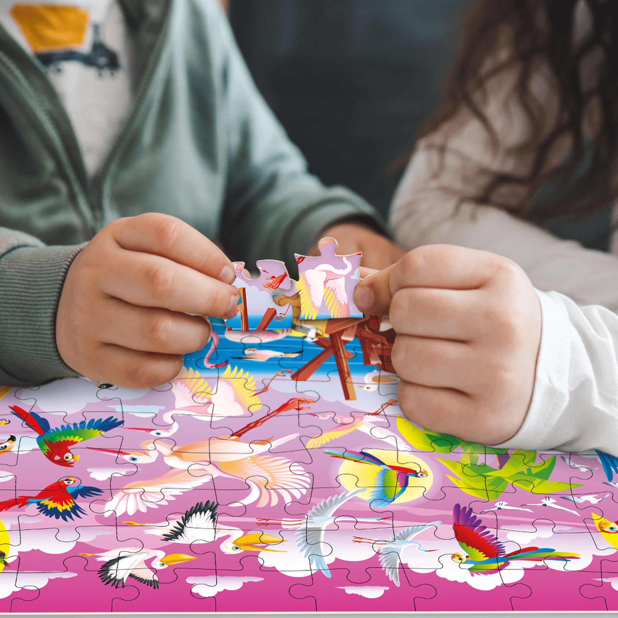 QUOKKA 100 Piece Puzzles for Kids | Wild Animals, Birds & Floral – Quokka