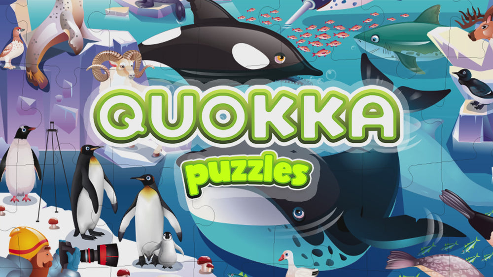 Search and Find Jigsaw Puzzles for Kids 60 Pieces - Quokka